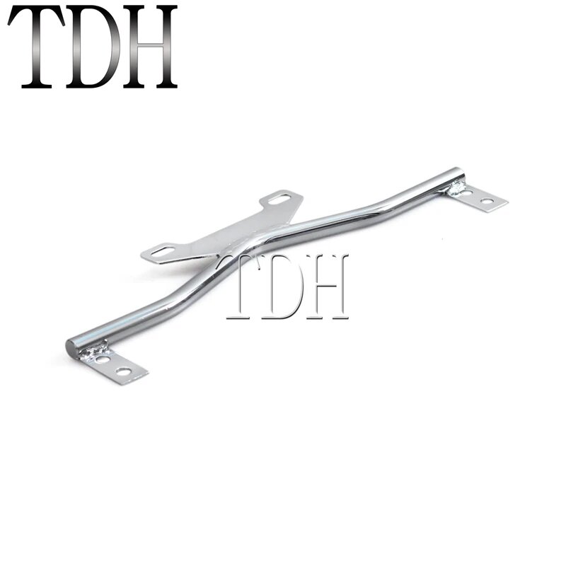 Кронштейн для фар мотоциклов, дополнительное крепление для фар, передний бампер, крепление, универсальный для Harley, Honda, Cruiser, Yamaha, Chrome