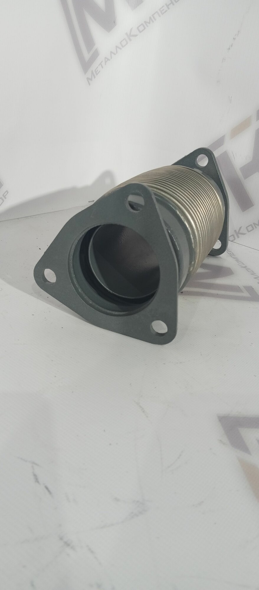 Металлорукав сильфон на двигатель ЯМЗ 236,238,7511,6582 1008088-ОТС(нерж.) с отсекателем