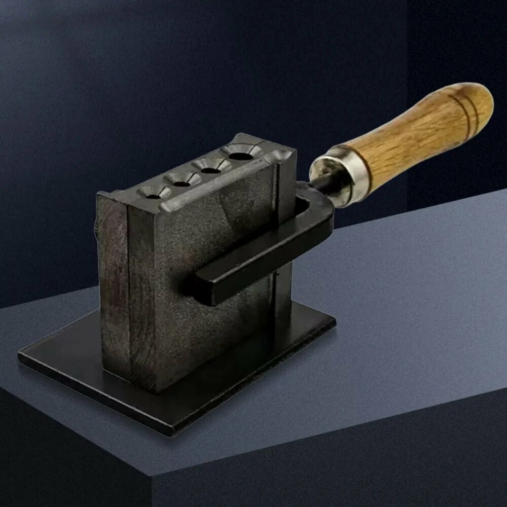 Реверсивная форма для литья и плавки драгоценных металлов с 4 отверстиями (небольшой масляный бак)