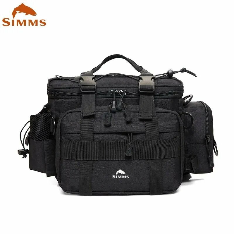 SIMMS Многофункциональный водонепроницаемый рюкзак для рыбалки, с удобными плечевыми ремнями.