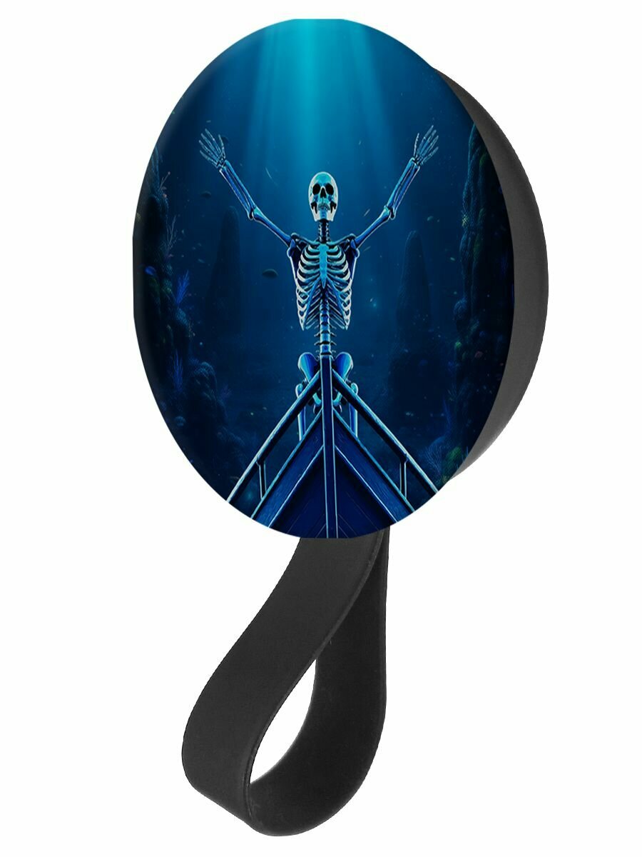 Кольцо-держатель с зеркалом Krutoff для телефона Титаник на дне