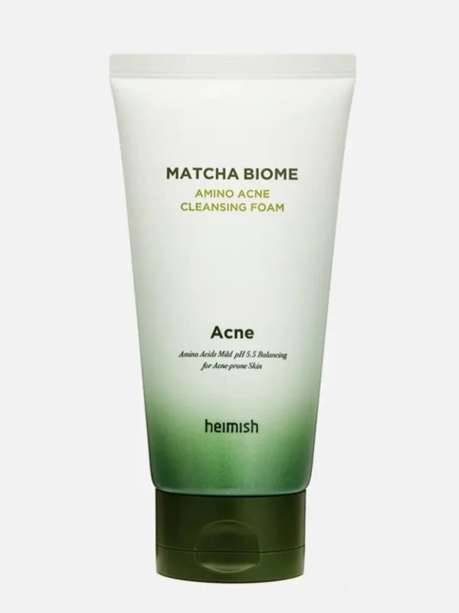 Пенка для умывания HEIMISH matcha biome amino acne cleansing foam