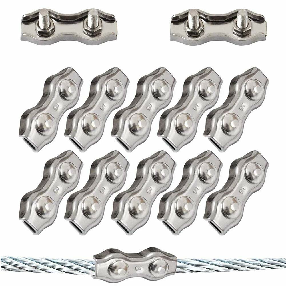 12 кабельных зажимов для витой пары из нержавеющей стали 304 толщиной 3 мм, морской марки, для морского оборудования.