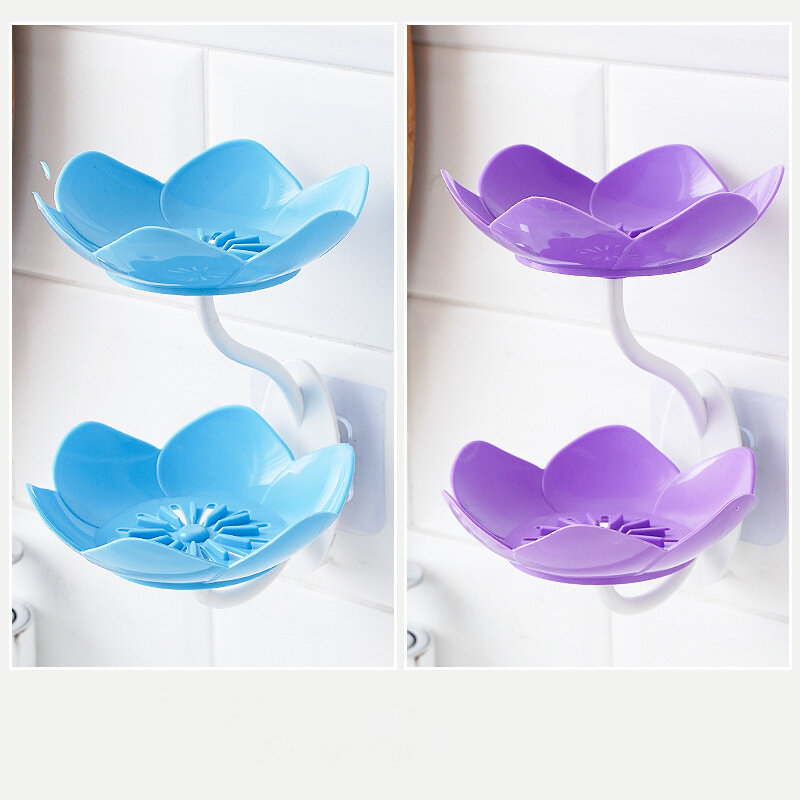 Мыльница лотос, мыльница на душевую стойку