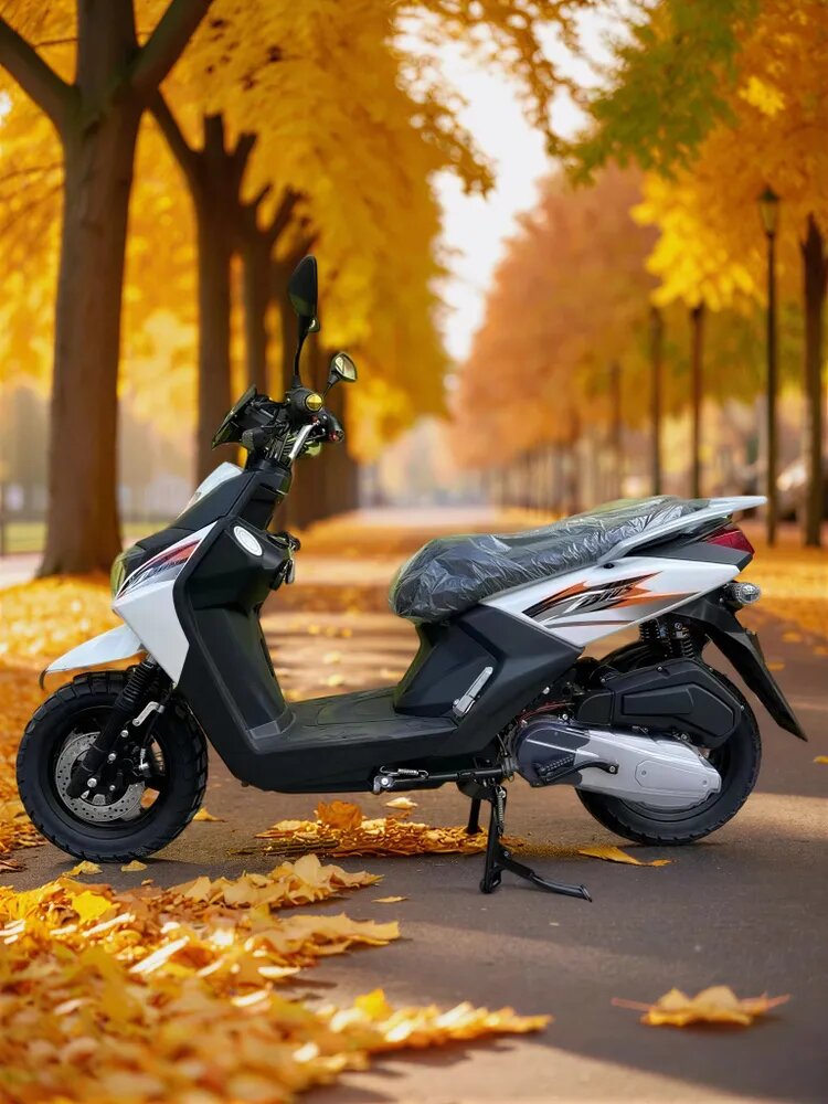 Скутер WIZARD WHITE 150 см3 (49,9 см3)