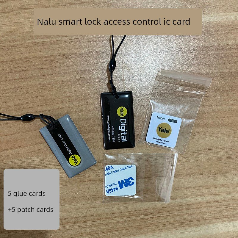 Набор из 5 NFC-наклеек Yale Type A для дверного доступа, смарт-карта с капельным покрытием, совместимость с RF08,
