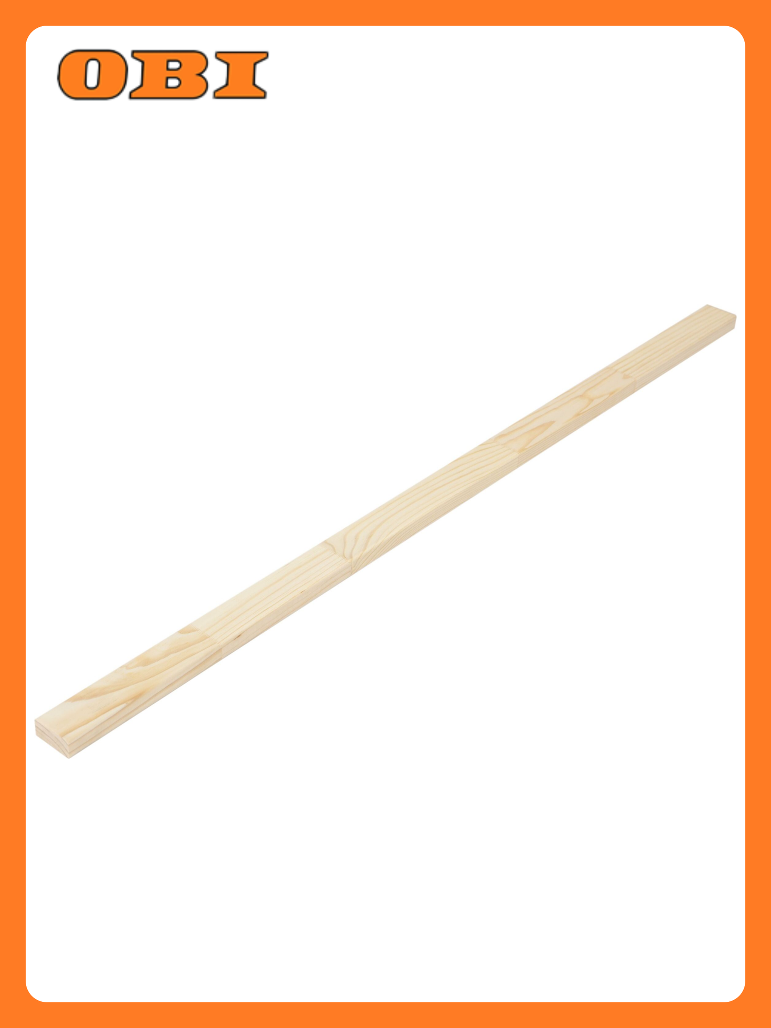 Рейка Радовицкий ДОК, сорт Экстра, калиброванная, 1000х40х19 мм, бежевая