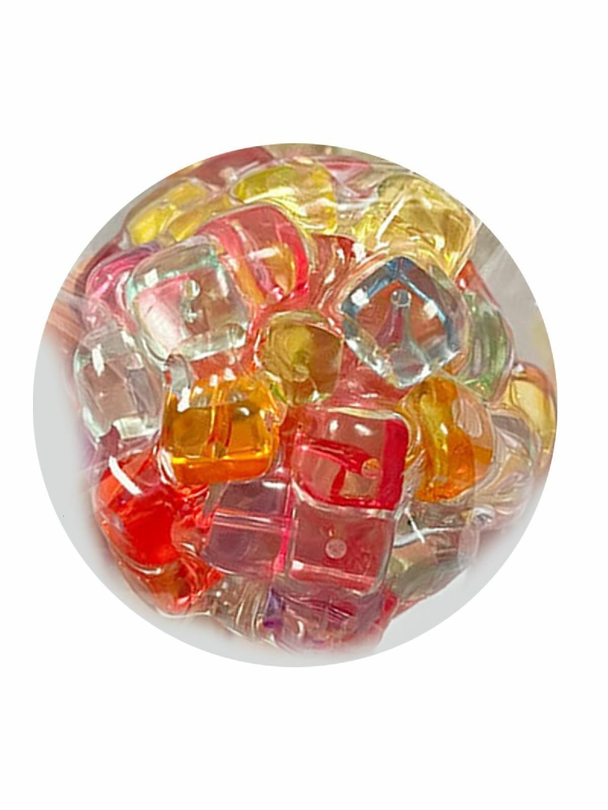 Игрушка антистресс, Креативные взрывные бусины, музыкальная декомпрессионная игрушка с шумным шаром-Beads