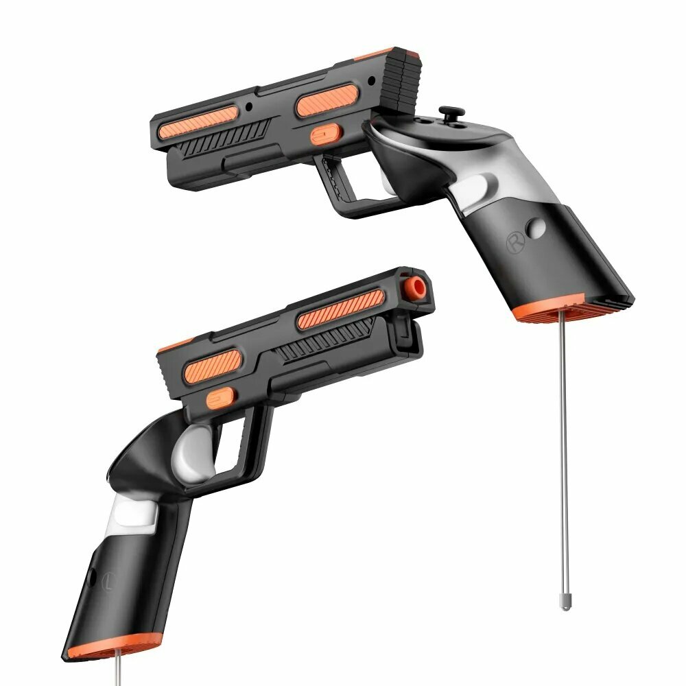 VR G-un Крышка запаса Meta Quest 3: прочный чехол для контроллеров Oculus Quest 3, улучшенный хват для FPS игр, антискользящее покрытие