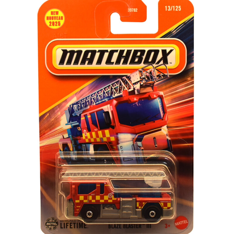 Модель Matchbox 2024-30782: [25E] № 13 пожарная машина с автолестницей - седан