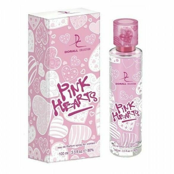 Туалетная вода для женщин Pink Hearts Dorall Collection, 100 мл