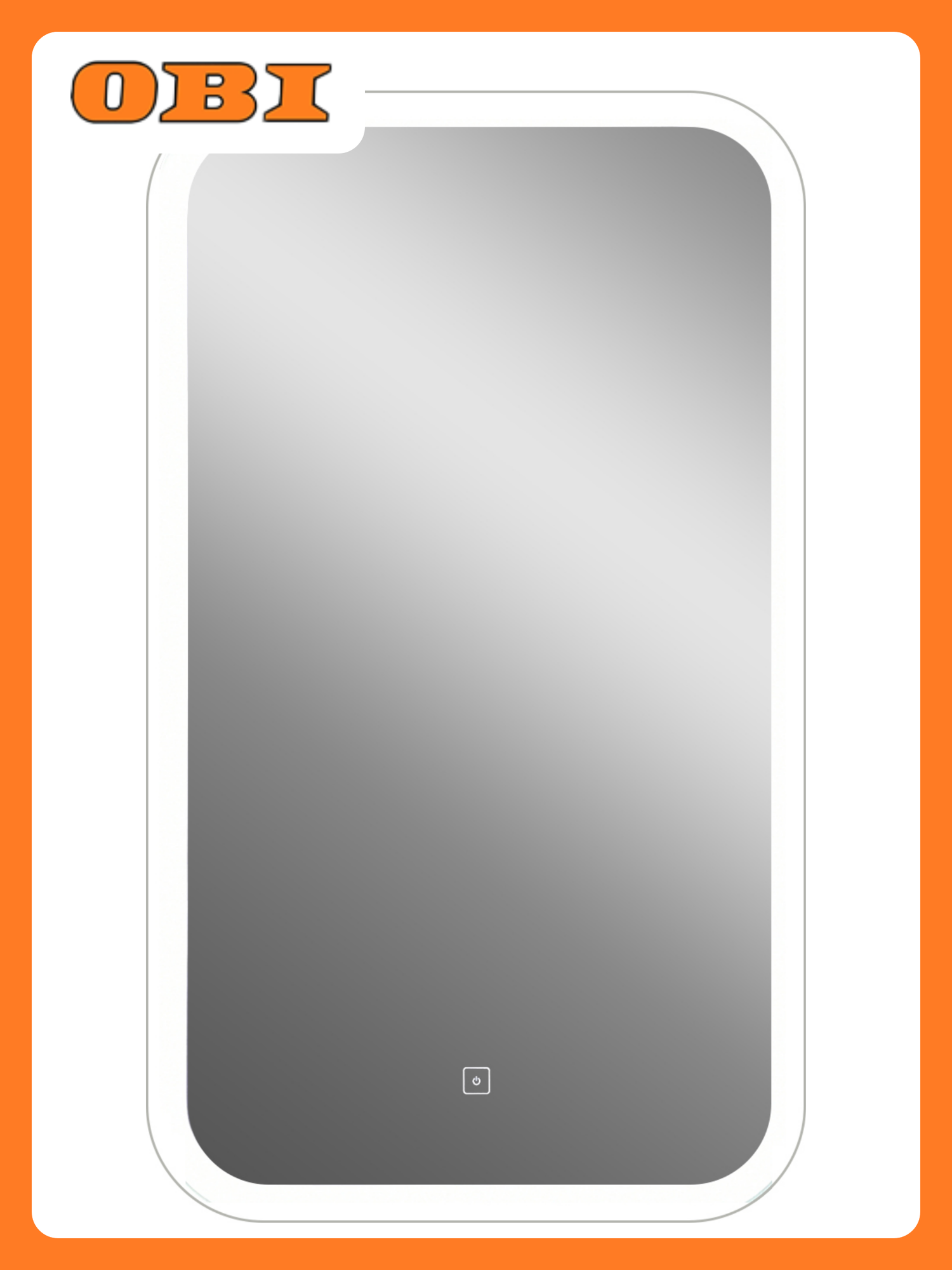 Зеркало "Mind Led" 400х700