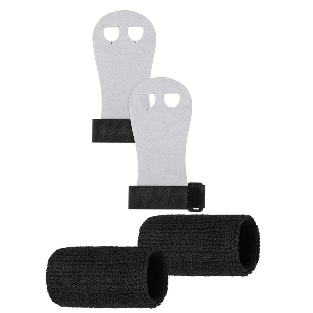 Детские захватные перчатки для поддержки запястий, гимнастические захваты, тренировочные перчатки и обертывания для запястий, набор для занятий фитнесом для девочек и детей