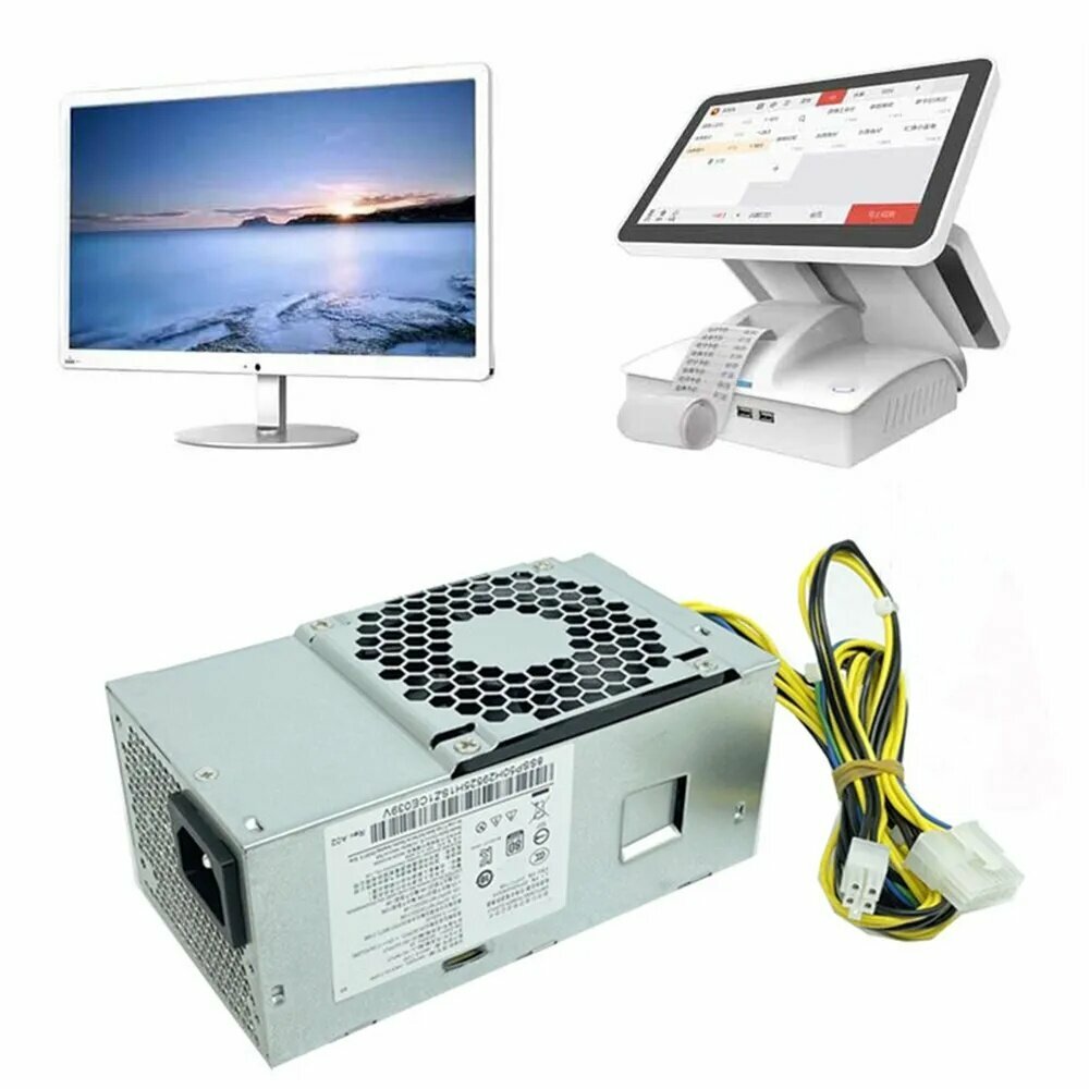 Проверенный блок питания HK280-72PP 00PC745 PA-2221-3V FSP180-20TGBAB TFX+10 Pin 180W