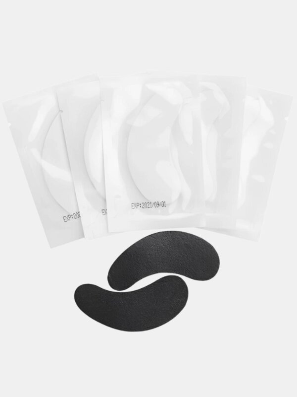 Черные патчи для UV LED наращивания ресниц УФ