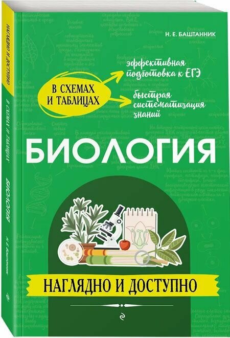 Биология: наглядно и доступно. Эксмо, Москва