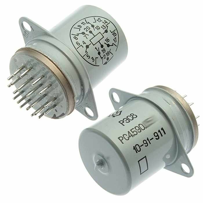 Реле на 110В, РЭС8 РС4.590.060, 1шт