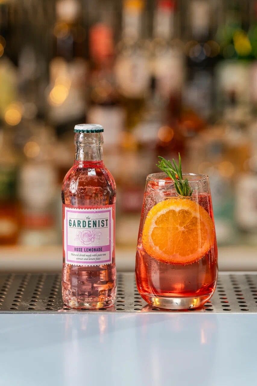 Лимонад THE GARDENIST Rose Lemonade / Розовый Лимонад 200мл