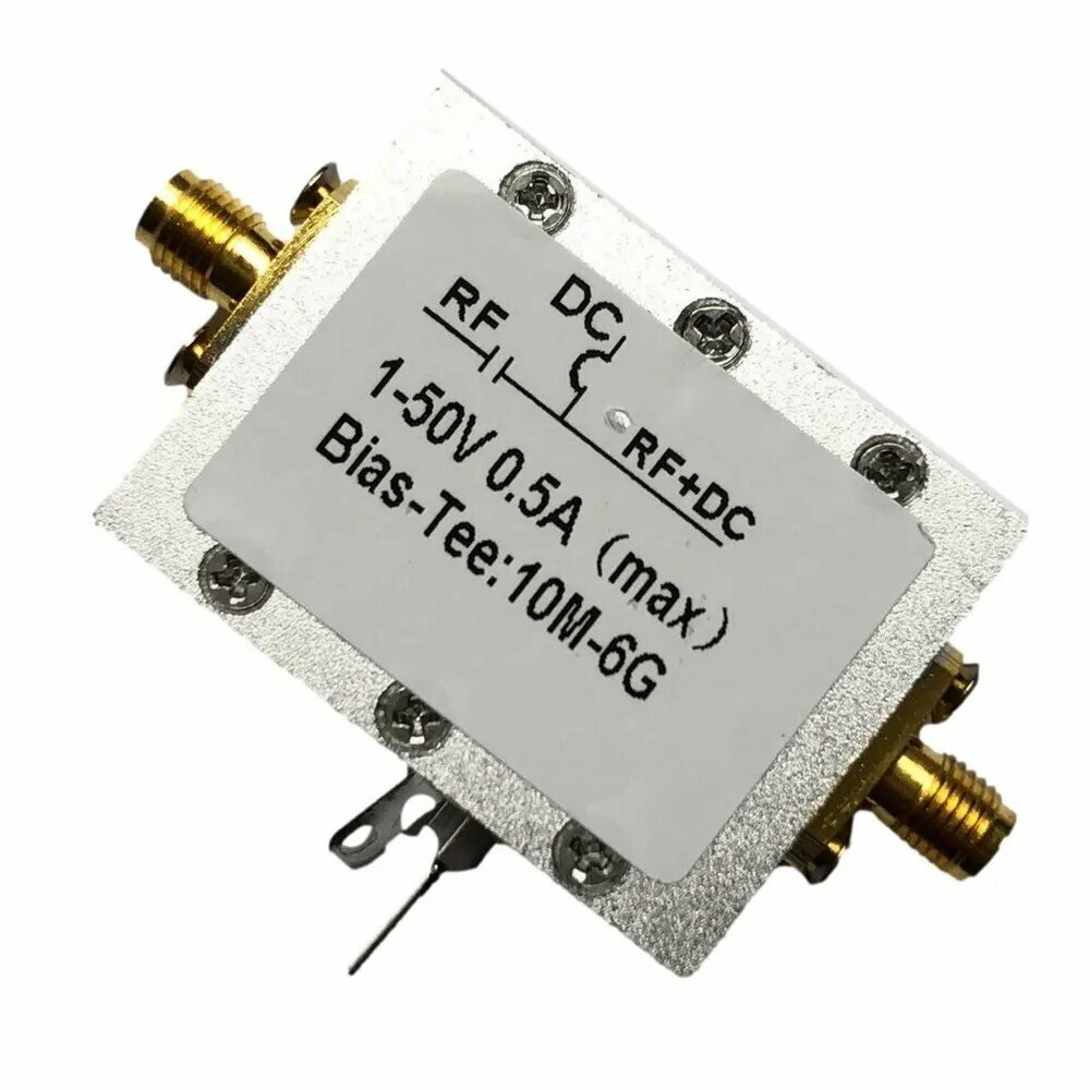 (O Y G W) 1 Шт. Антенный Анализатор Blocker Bias Coaxial Feed Tee 10MHz-6GHz Broadband Microwave