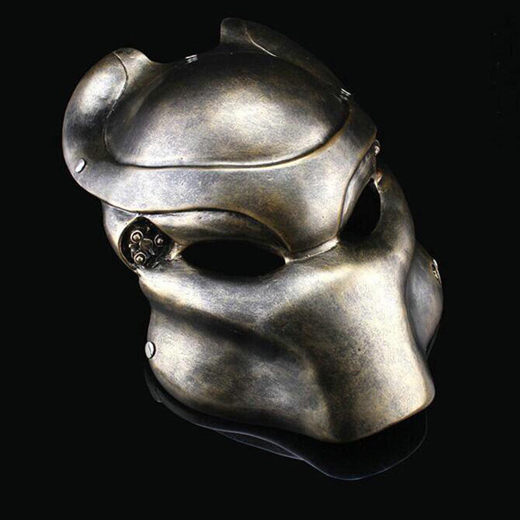 20.26million Хэллоуин Ужас Маска Чужого против Хищника Маскарад Хищник Оригинальная Маска Железного Воина Новая