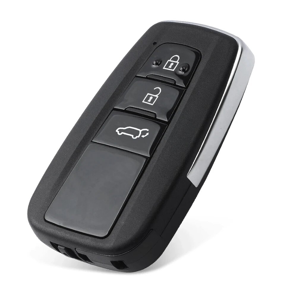 Модель DIYKEY 14FCF, умный дистанционный ключ от автомобиля, чип 8А, 433 МГц для Toyota 3 кнопки