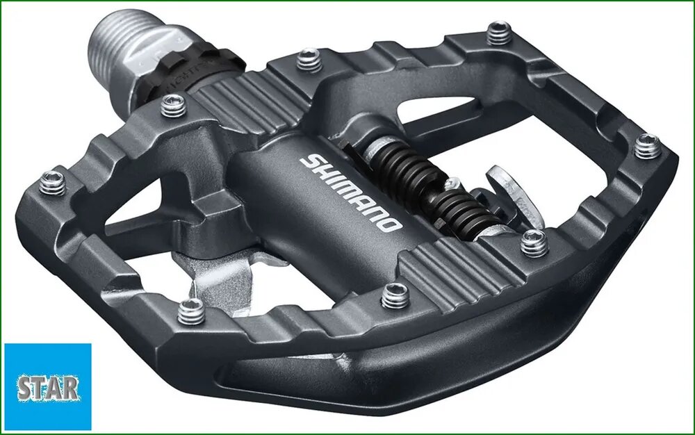 Shimano PDEH500 Универсальные полуконтактные педали для города и бездорожья