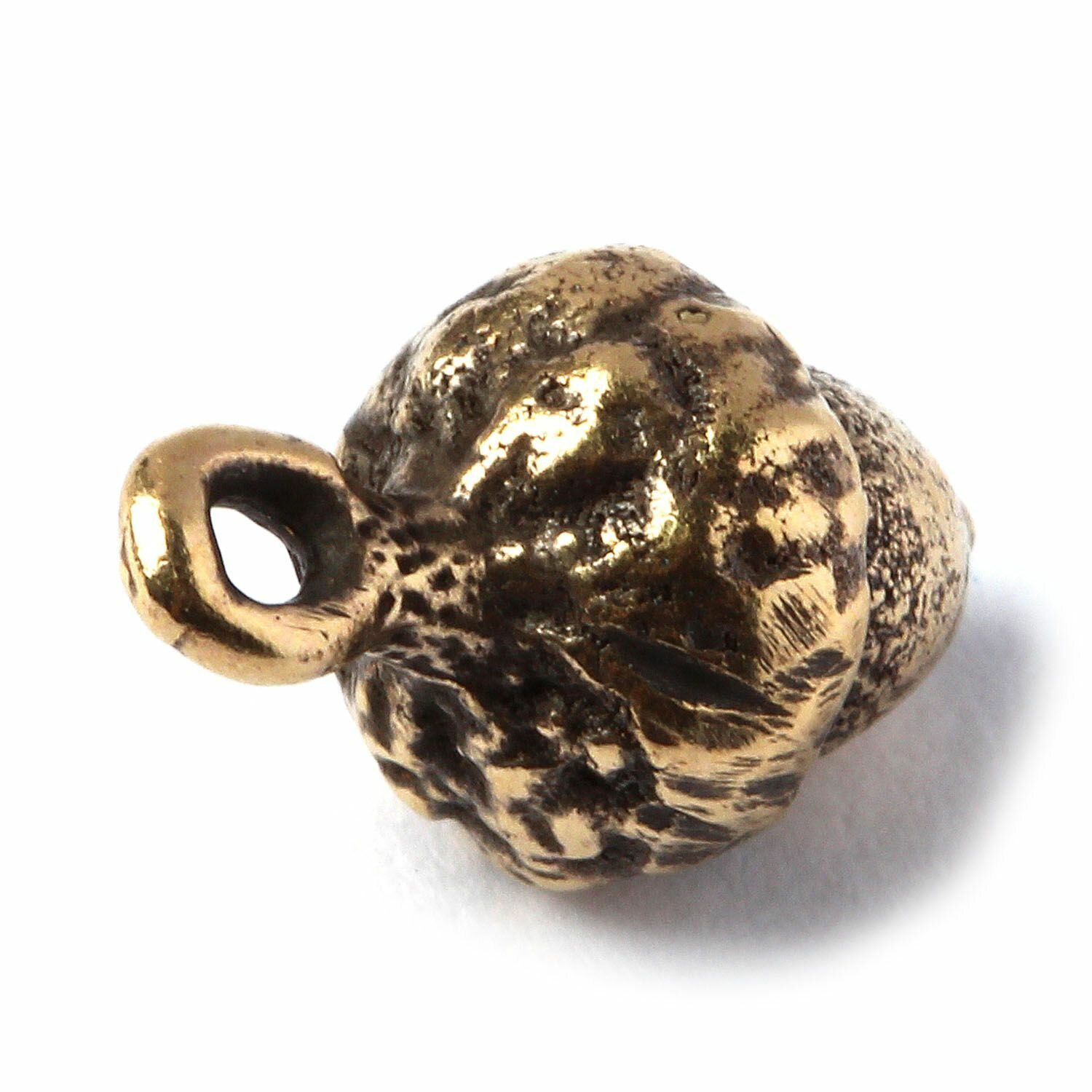 Подвеска желудь дуба фурнитура для украшений л4607(4) Anna Bronze — фото 1