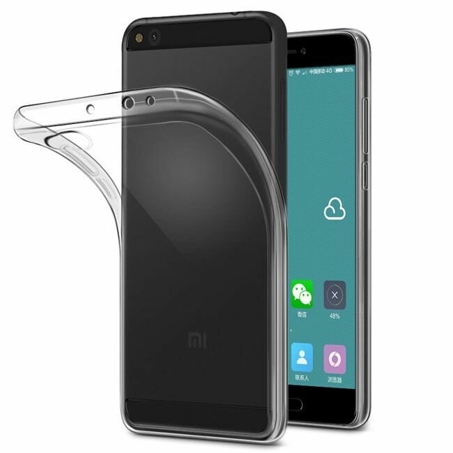 Ультратонкий силиконовый чехол для Xiaomi Mi5C, Ultra-thin Series, прозрачный