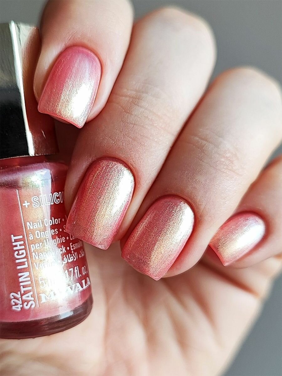 Лак для ногтей с кремнием Satin Light, 5 мл