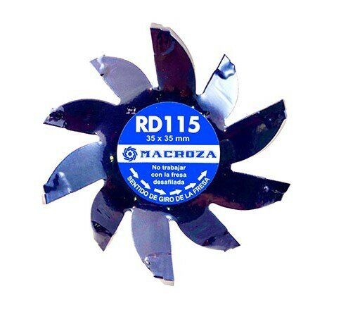 Фреза для штробореза Macroza 35х35 мм