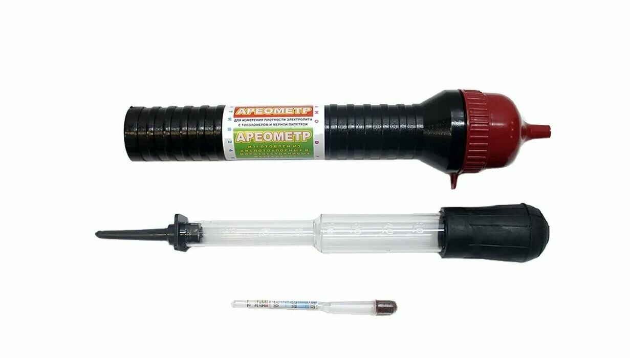 Ареометр универсальный с воронкой (пластик) 13698 (патент190390, 114162)