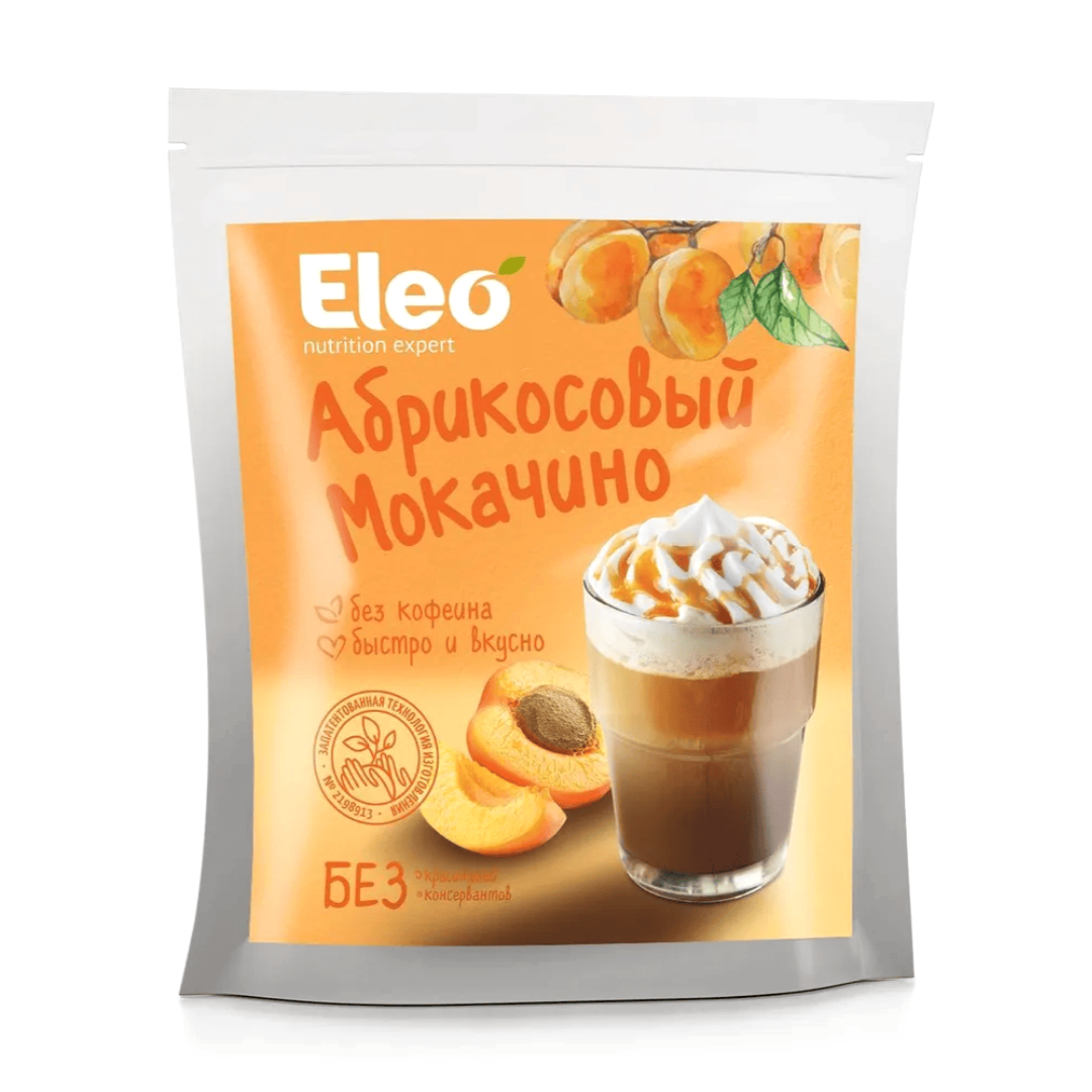Напиток абрикосовый мокачино Eleo Специалист, на основе цикория и какао порошка,150 г