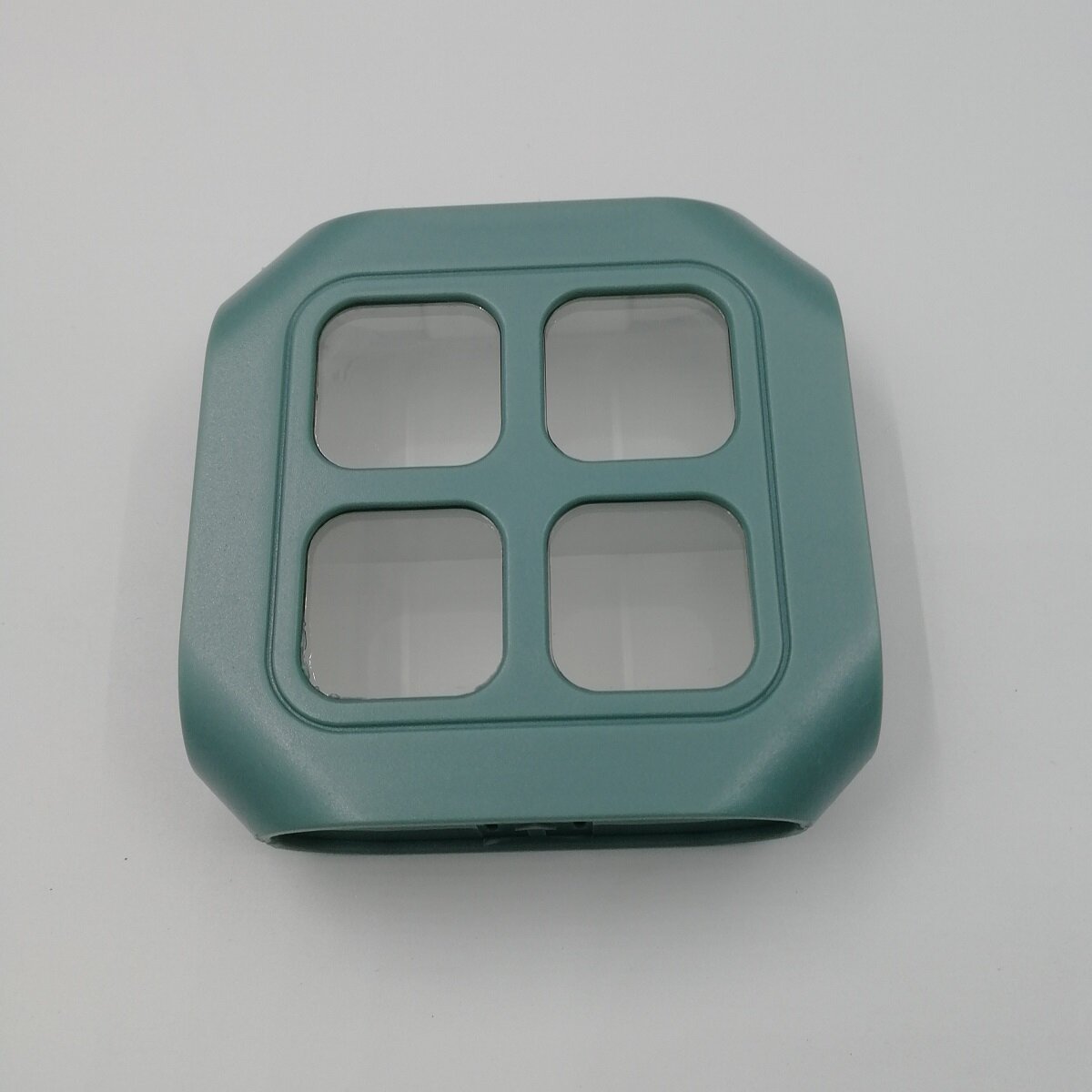 Таблетница Квадрат 4 секций, серый