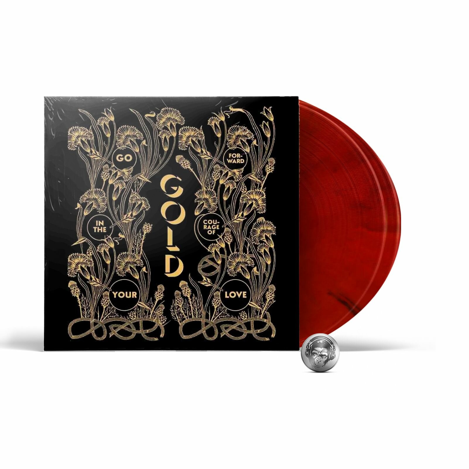 Фирменная виниловая пластинка Alabaster DePlume - Gold Go Forward In The Courage Of Your Love (coloured) (2LP) 2022 Eye Of The Sun, Gatefold, Limited