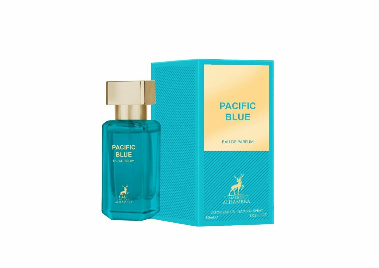 Парфюмерная вода Maison Alhambra PACIFIC BLUE, 30 мл, мужская