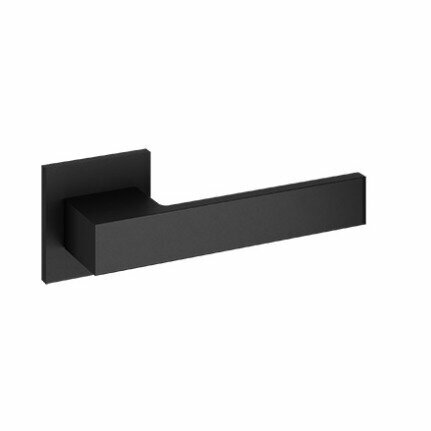 Ручки дверные (к-кт - 2шт.) CODE DECO Slim H-30115-A-BLM (черный матовый)
