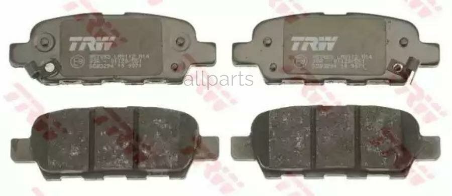 TRW GDB3294 Колодки тормозные дисковые