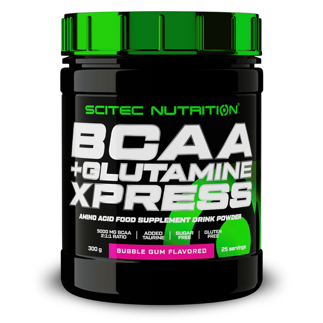 Scitec Nutrition BCAA + Glutamine Xpress 300 g. (Бабл-Гам)