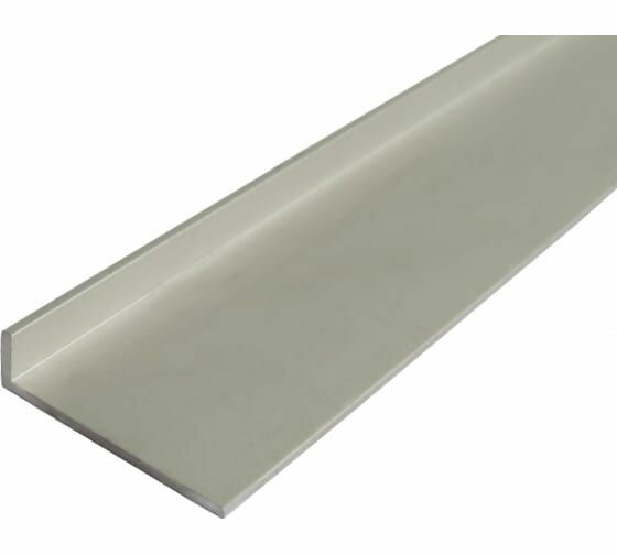 Профиль ПилотПро Ал, уголок, 40х10х2, 2 м, серебро 06744
