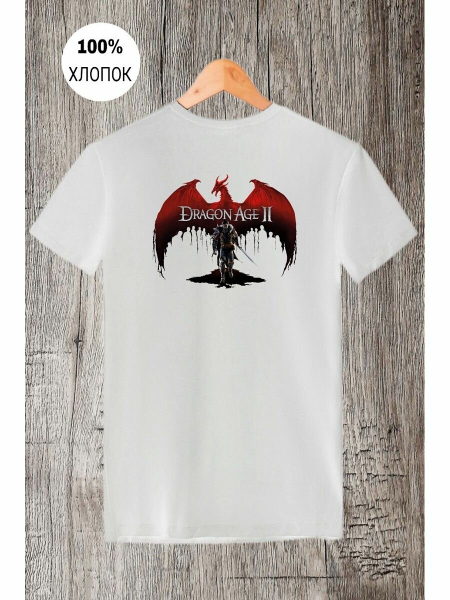 Футболка драгон ейдж dragon age дракон