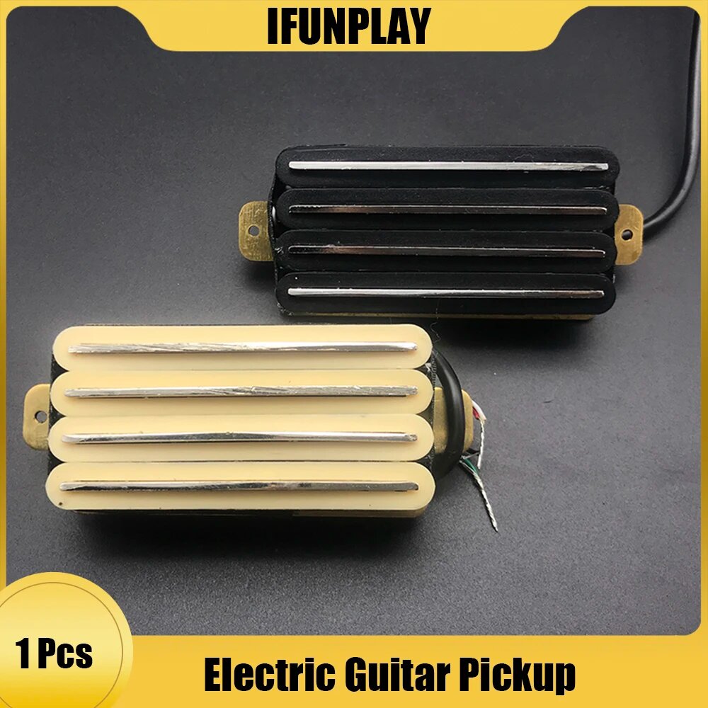 IFUNPLAY 2-Dual Blade Хамбакер Звукосниматель Black x1Pcs