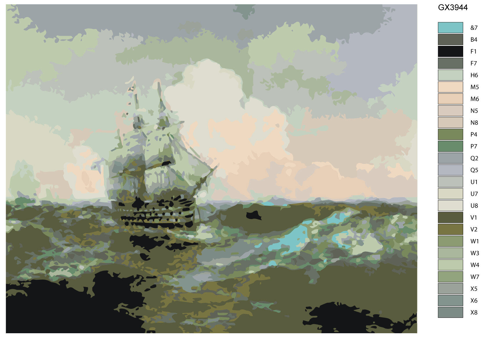 Картина по номерам "Корабль" Иван Айвазовский GX3944 40x50