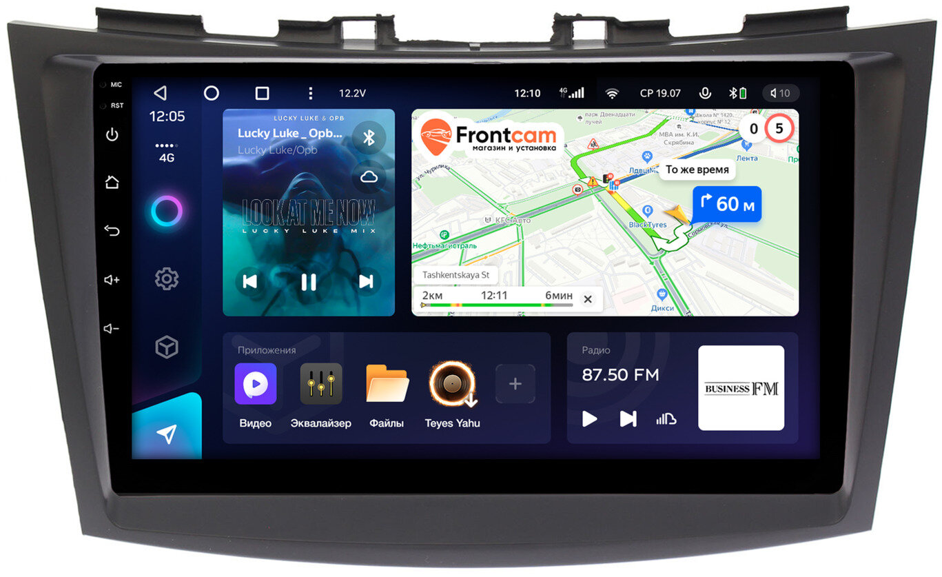 Штатная магнитола Suzuki Swift 4 2011-2017 Teyes CC3L 4/64 9" RM-9102 Android 10 (4G-SIM, DSP, IPS)