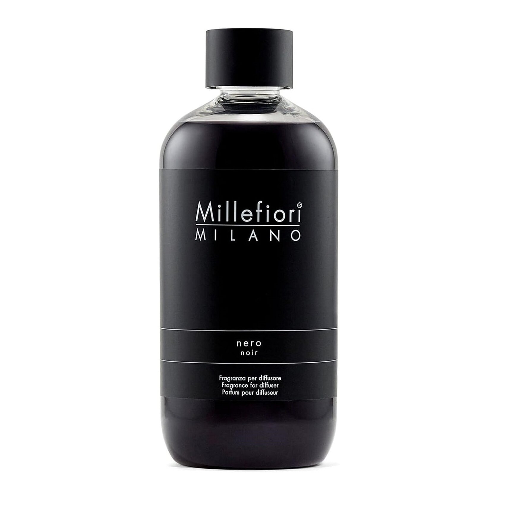 Millefiori Milano NATURAL / Сменный блок (рефилл) 500 мл. Черный / Nero