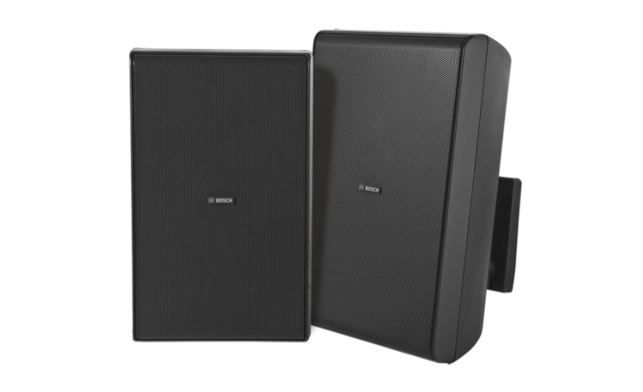 Акустическая система [F01U331740] BOSCH LB20-PC60-8D двухполосная, 8"+1", 70/100В, 60/30/15/7.5 Вт, 110 dB, черная, IP54, цена за пару (2 шт. в упаковке)