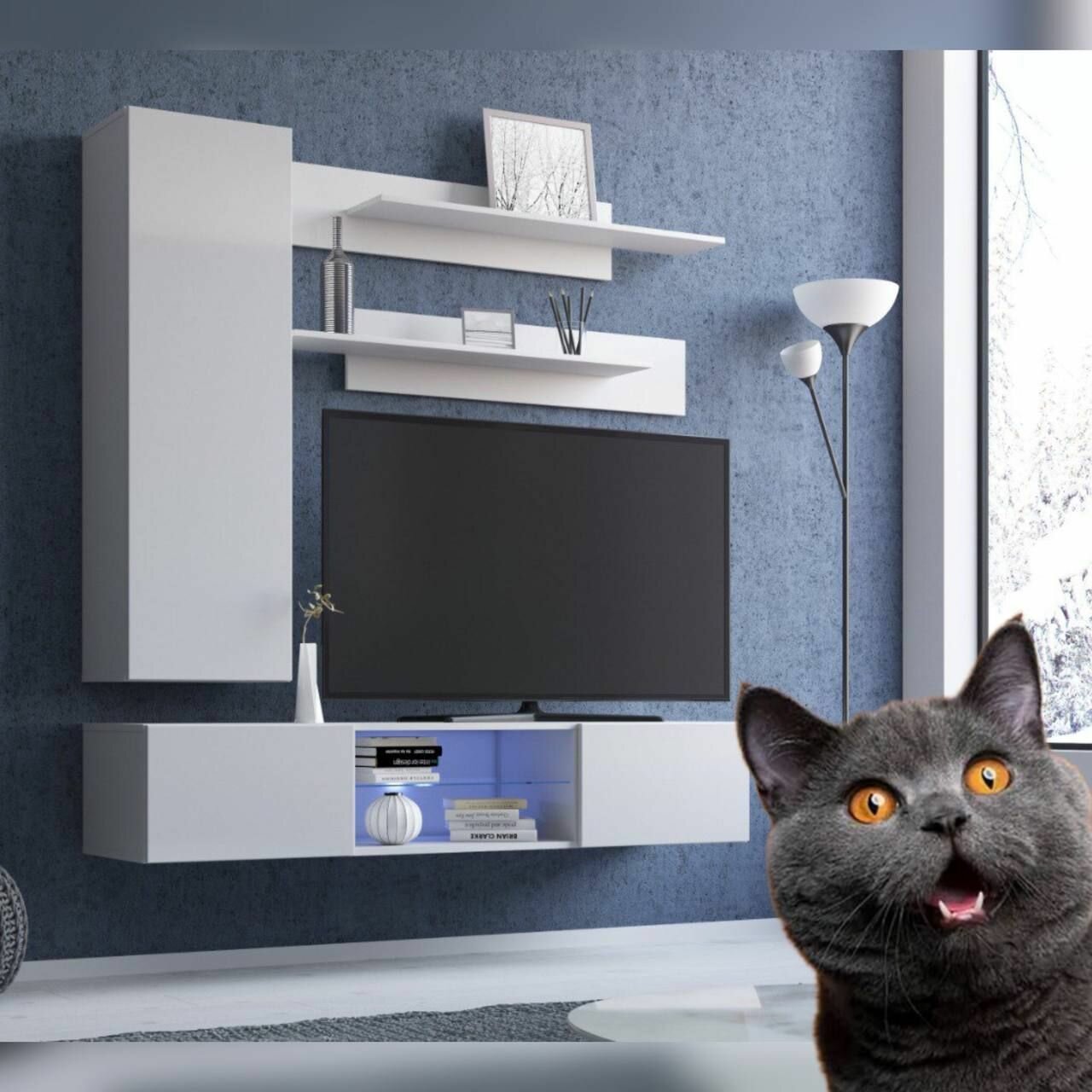 Гостиная №1 Поинт белая