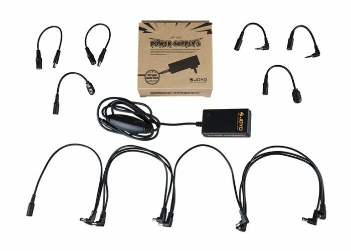 Блок питания для 8 педалей эффектов 9V, Joyo