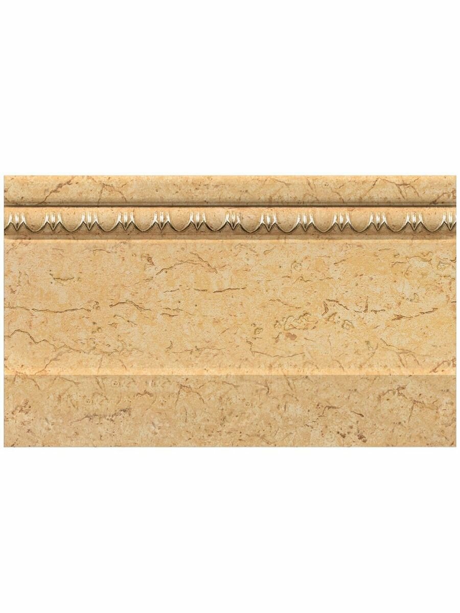 Плинтус потолочный Молдинг на стену декор, 1100х90х15 мм Оникс - 2 шт.