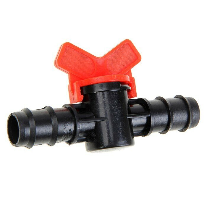 Клапан регулирующий, для шлангов 3/4" (19 мм), пластик (2 шт)