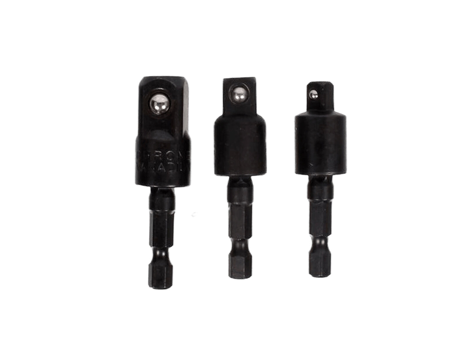 Набор XP адаптеров 1/2 3/8 1/4 3пр с поворотной головкой